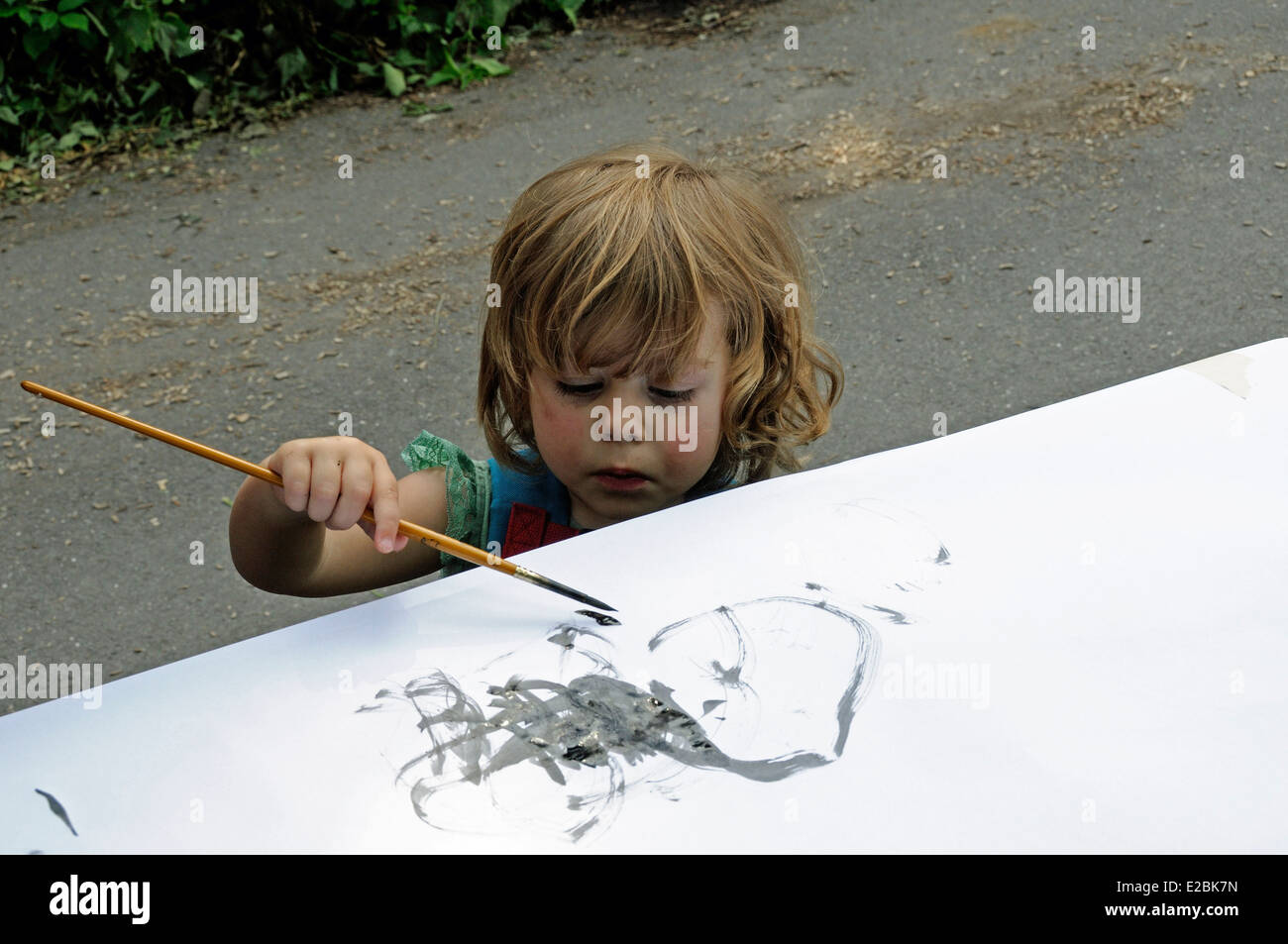 Painter Outside Schec