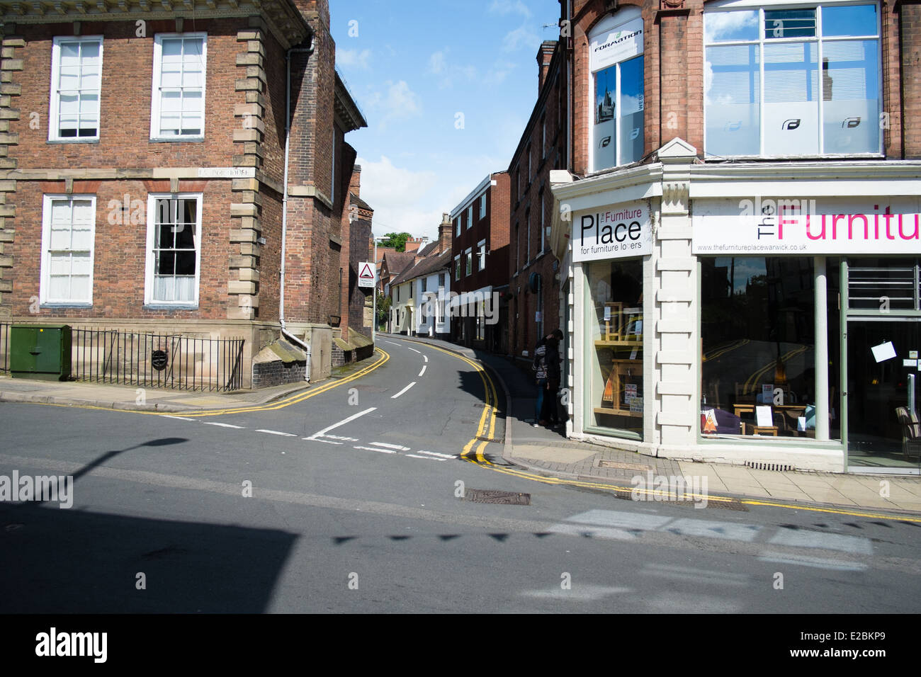 Warwick town shops hi-res stock photography and images - Alamy