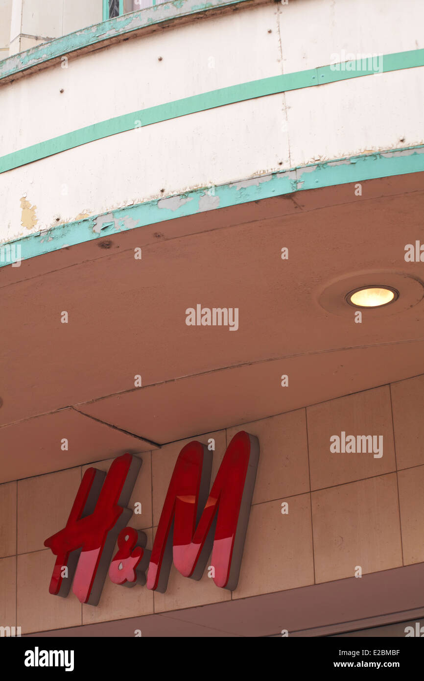 H&M facade on store front at Bristol in May Stock Photo - Alamy