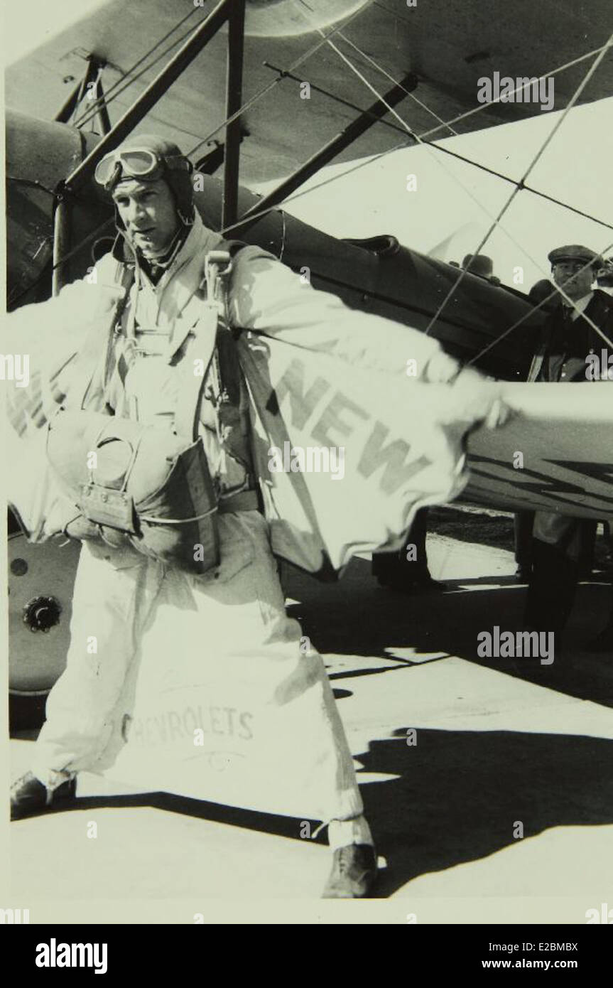 Clem Sohn, an aviation pioneer, is featured in this image from the San ...