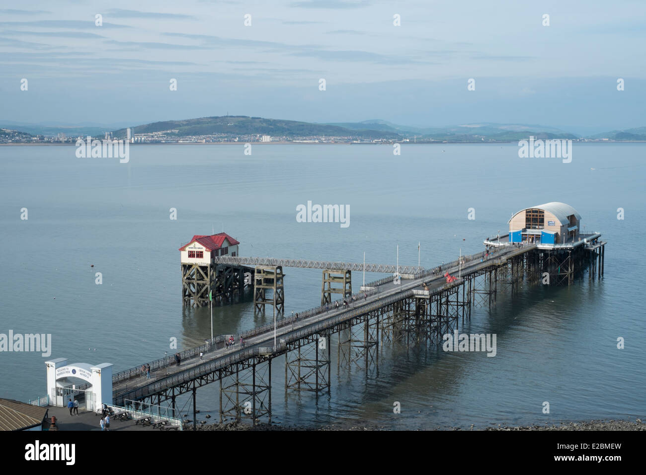 Pier at The Mumbles in South Wales Stock Photo - Alamy
