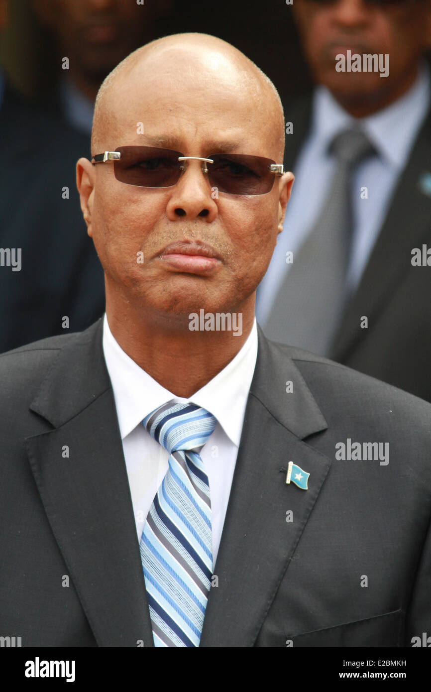 Nairobi, Kenya. 18th June, 2014. Somalia prime minister Abdiweli Sheikh ...