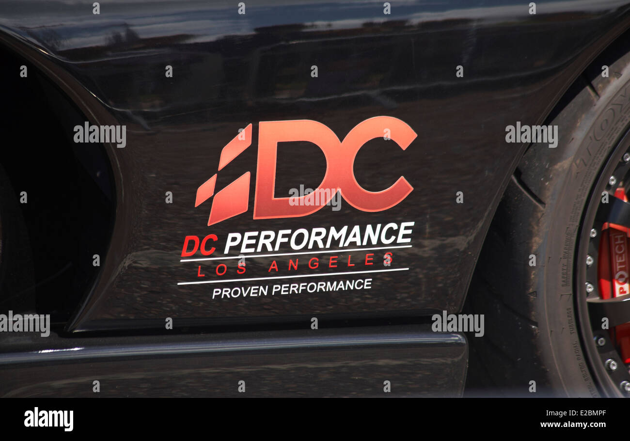 DC Performance Los Angeles proven performance sign on side of vehicle ...