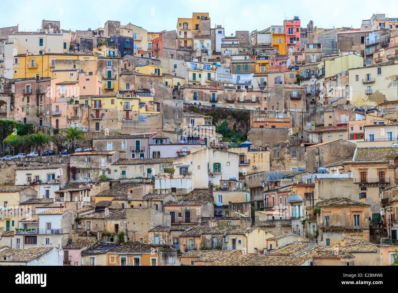Above view houses old hi-res stock photography and images - Alamy