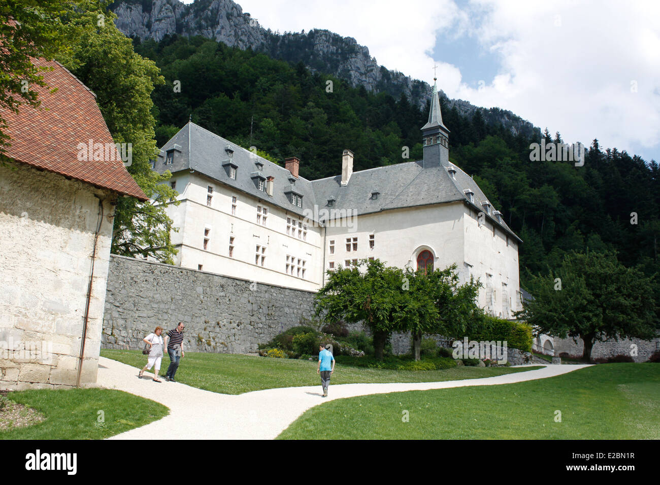 Monastery and Museum of la Grande Chartreuse in the Alps, Isère, Rhône ...