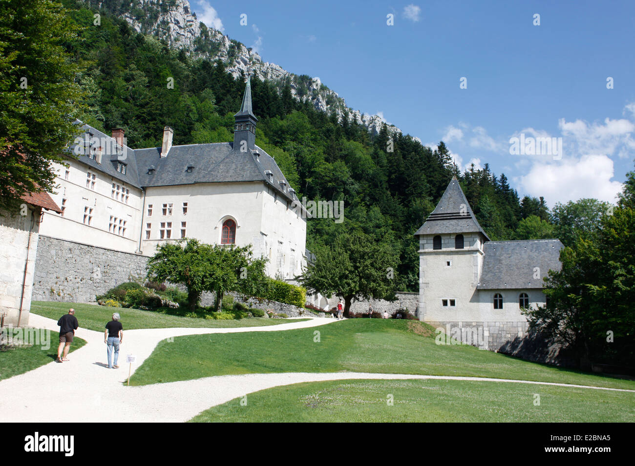 Monastery and Museum of la Grande Chartreuse in the Alps, Isère, Rhône ...