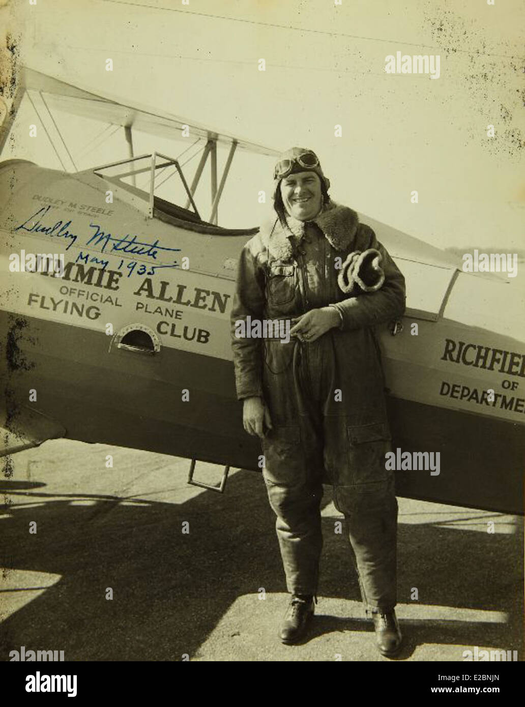 Dudley Steele was an aviation pioneer who contributed significantly to ...