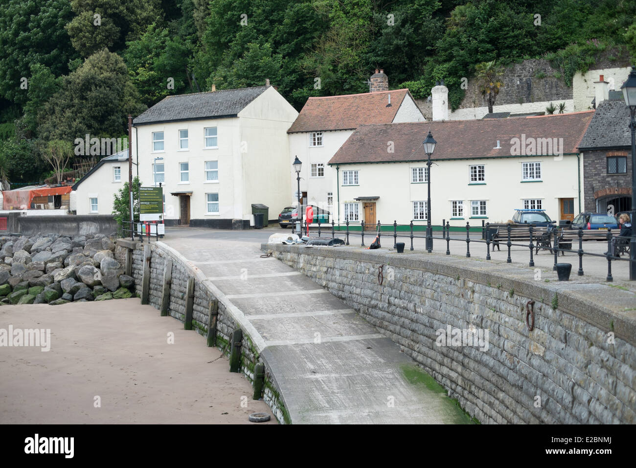 slipway at minehead Stock Photo - Alamy