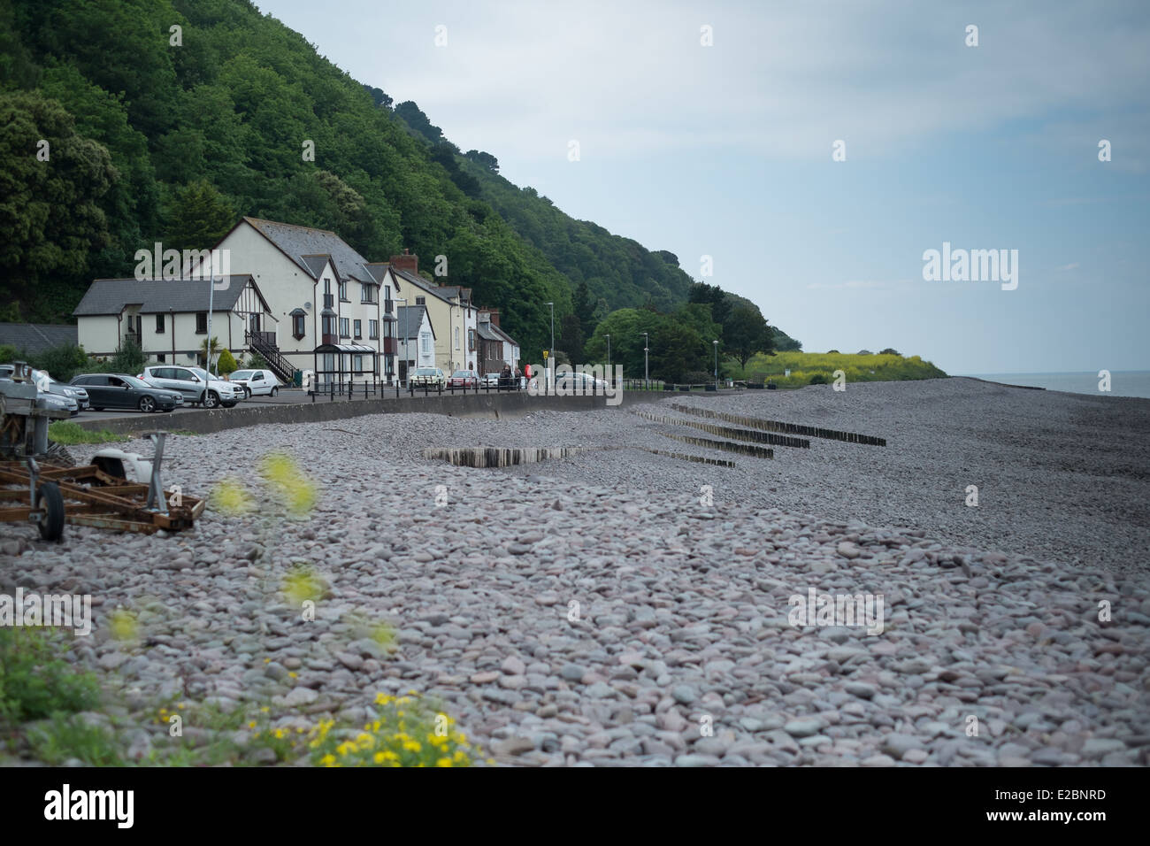Beach at minehead Stock Photo - Alamy