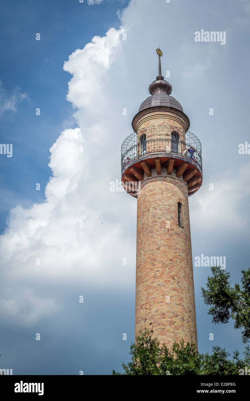 Fireman's tower of Satu Mare city, Romania Stock Photo - Alamy