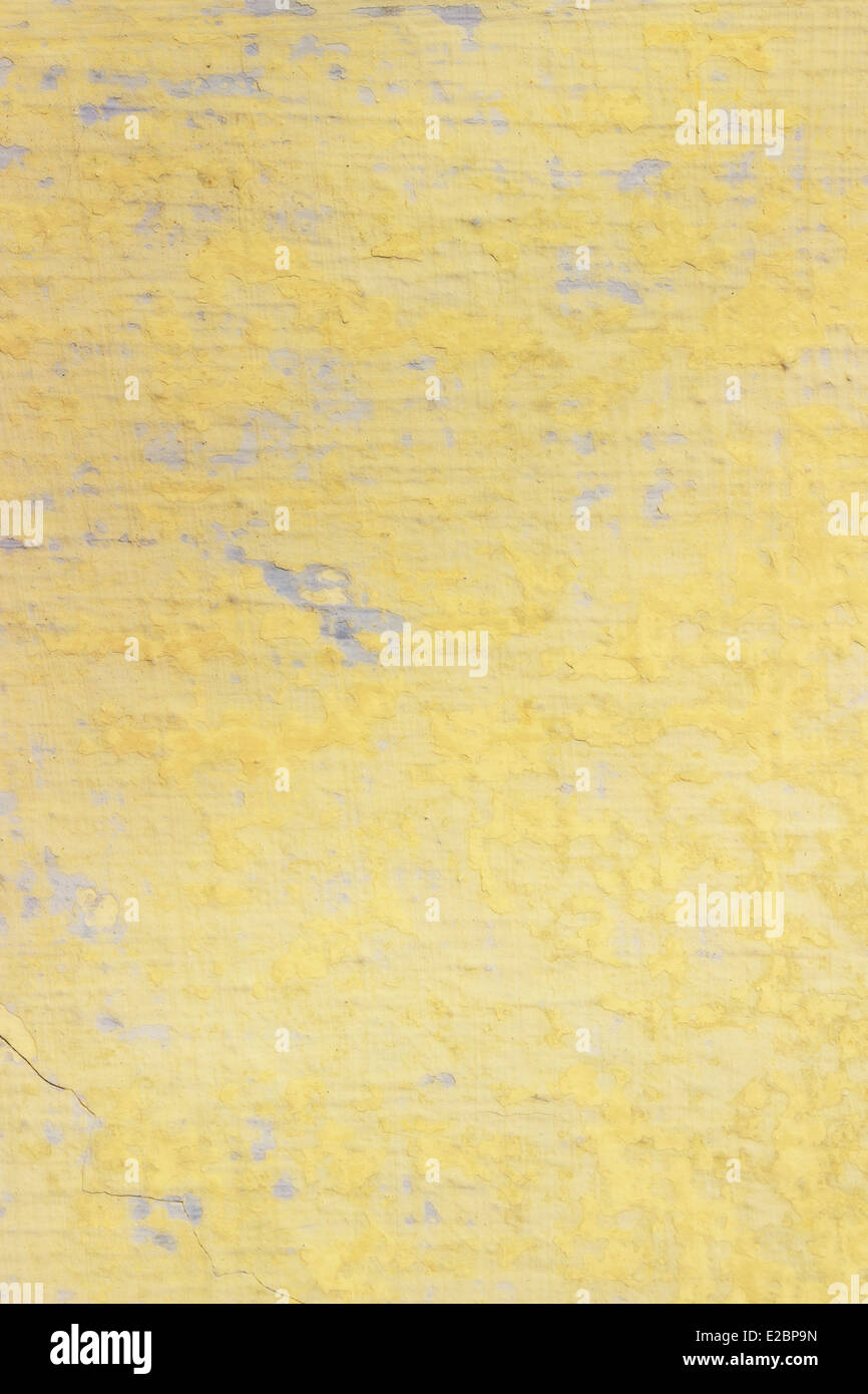 Yellow stucco wall texture and background Stock Photo - Alamy