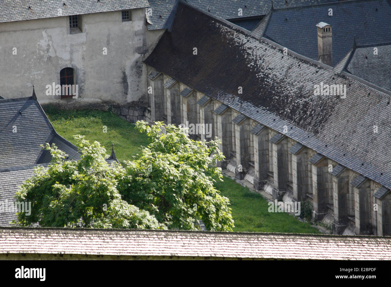 Monastery of "La Grande Chartreuse", Chartreuse, in the Alps, Isere ...