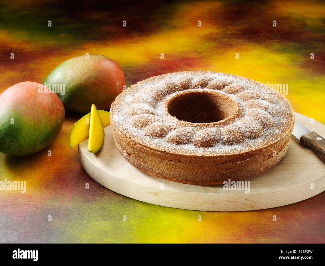 Whole homemade jamaican mango cake hi-res stock photography and images ...