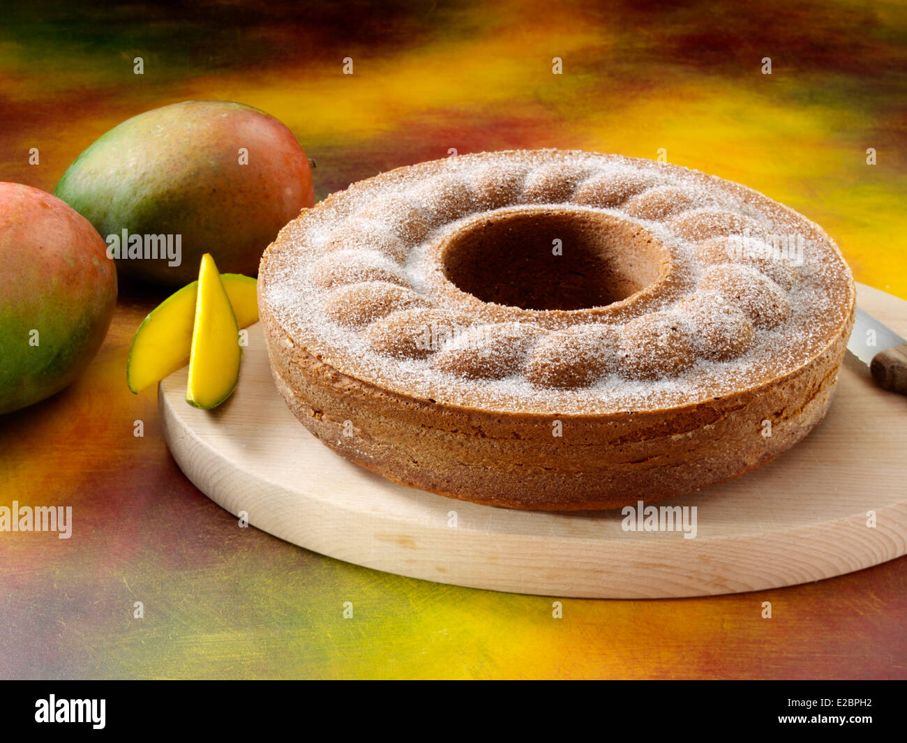 Whole homemade jamaican mango cake hi-res stock photography and images ...