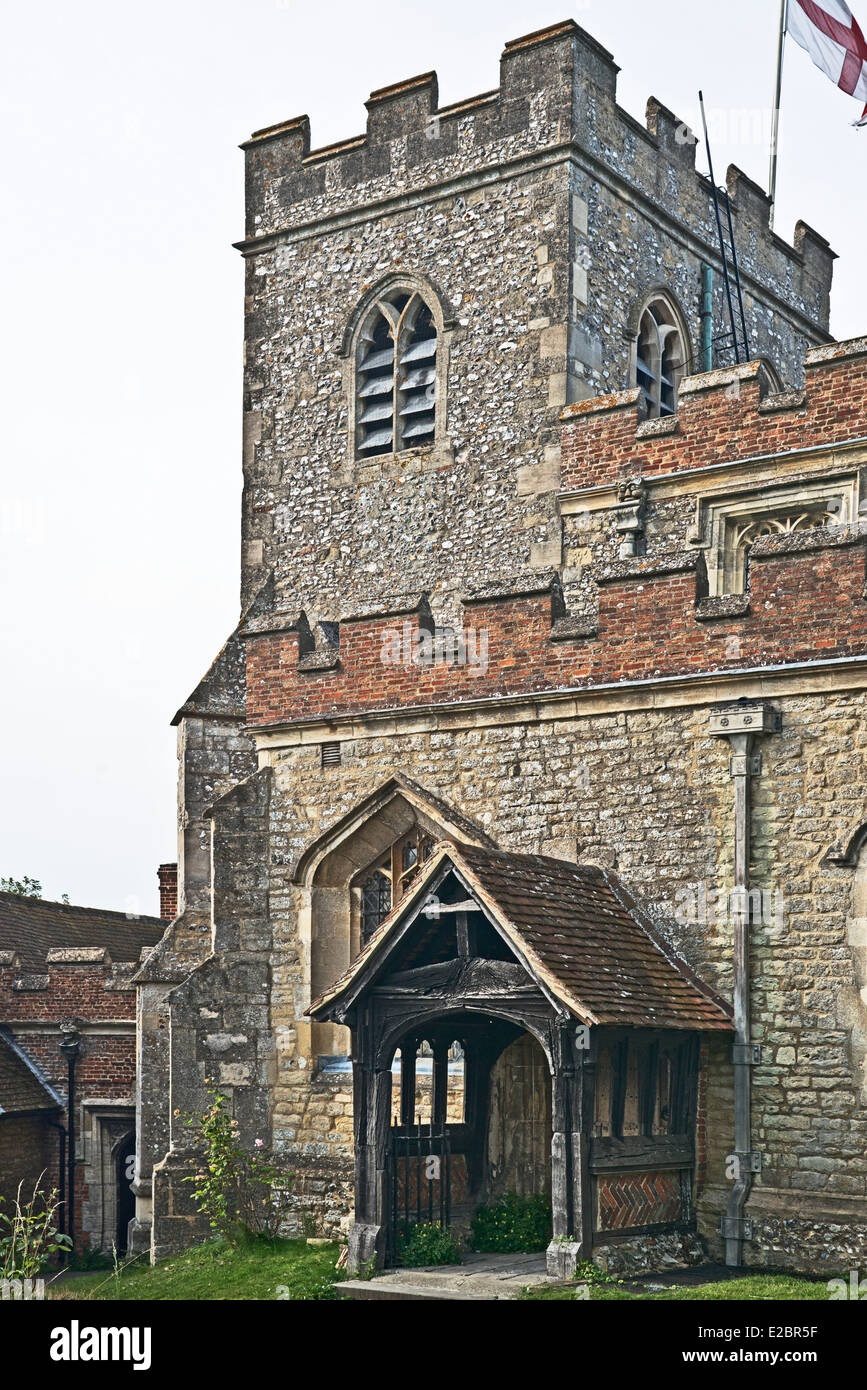 Church of St. Mary the Virgin in Ewelme, Oxfordshire Stock Photo - Alamy