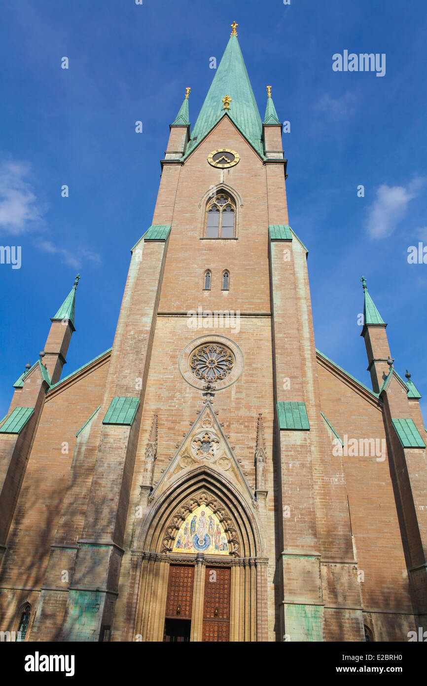 Famous cathedral of Linkoping, Sweden Stock Photo - Alamy