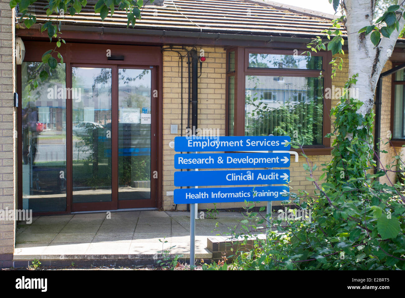 Royal Lancaster Infirmary sign Stock Photo - Alamy