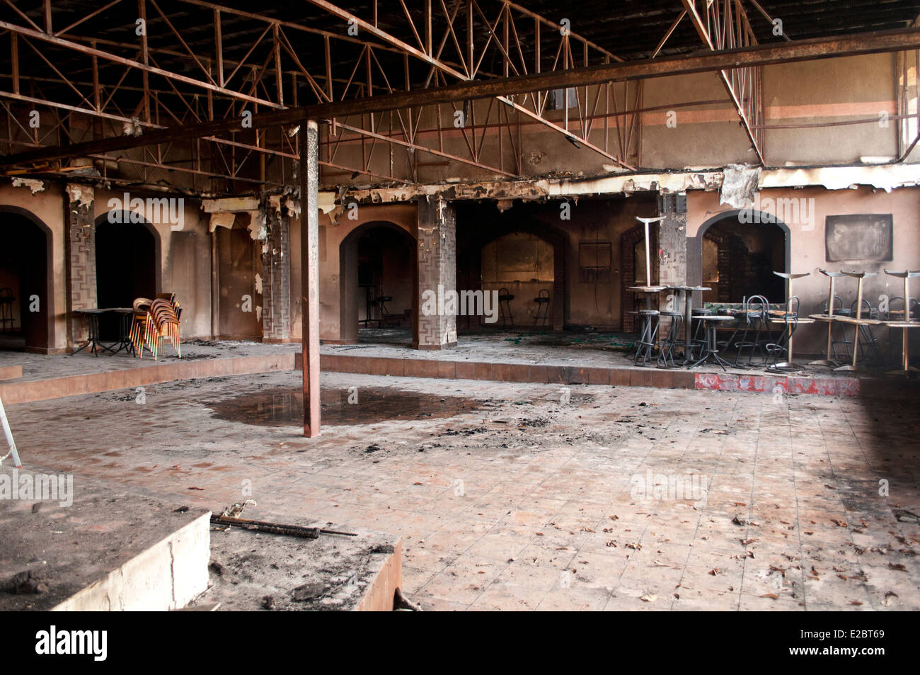 Club after fire Stock Photo - Alamy