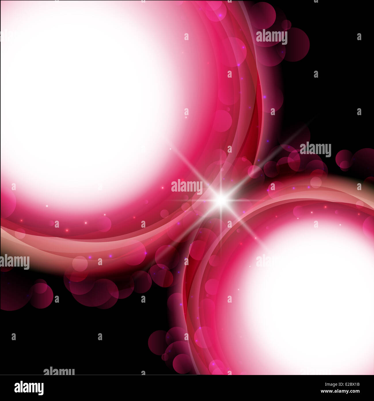 Abstract circular design background in shades of pink Stock Photo - Alamy