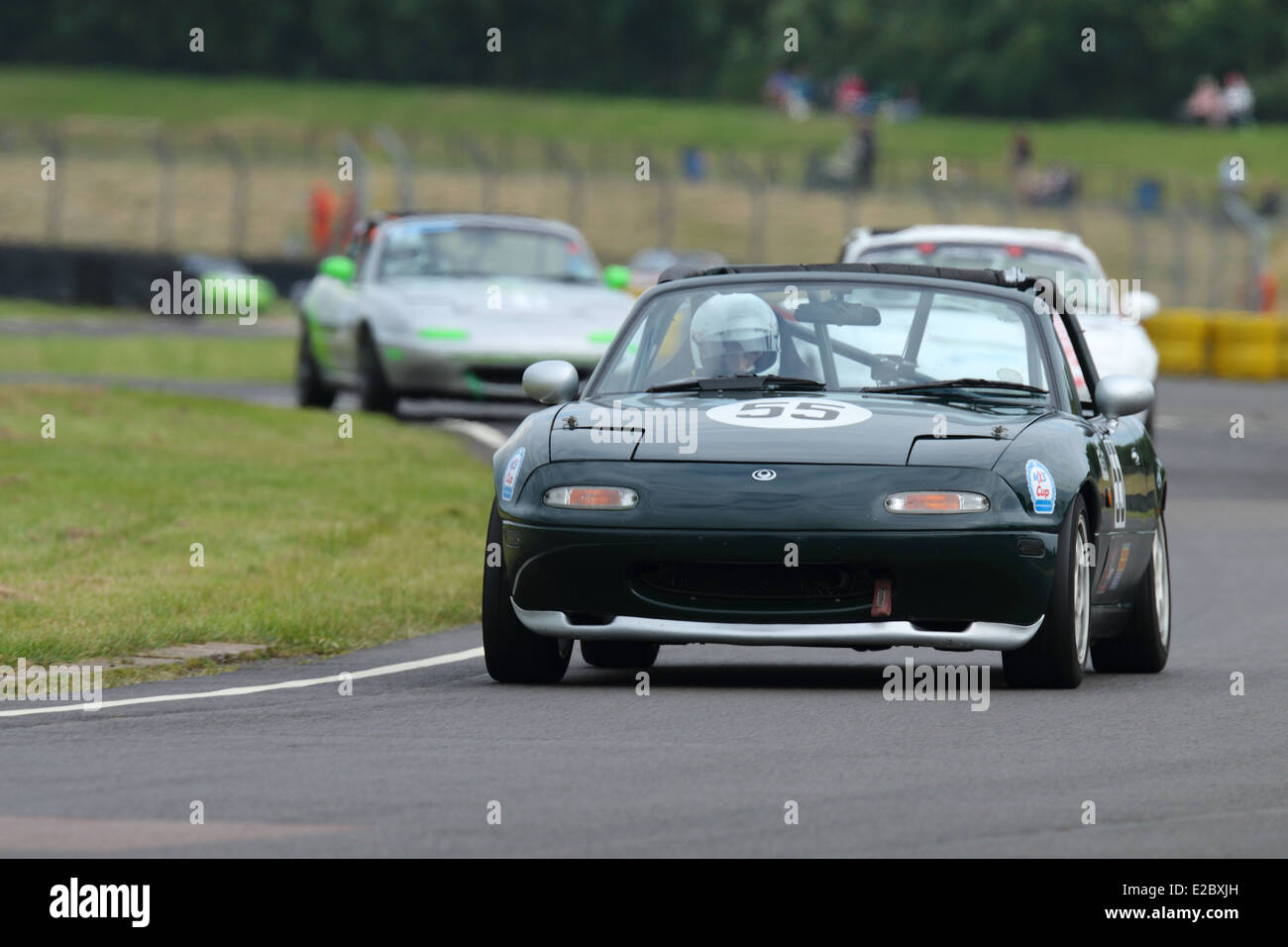 Cars racing at Castle Combe Circuit Stock Photo - Alamy