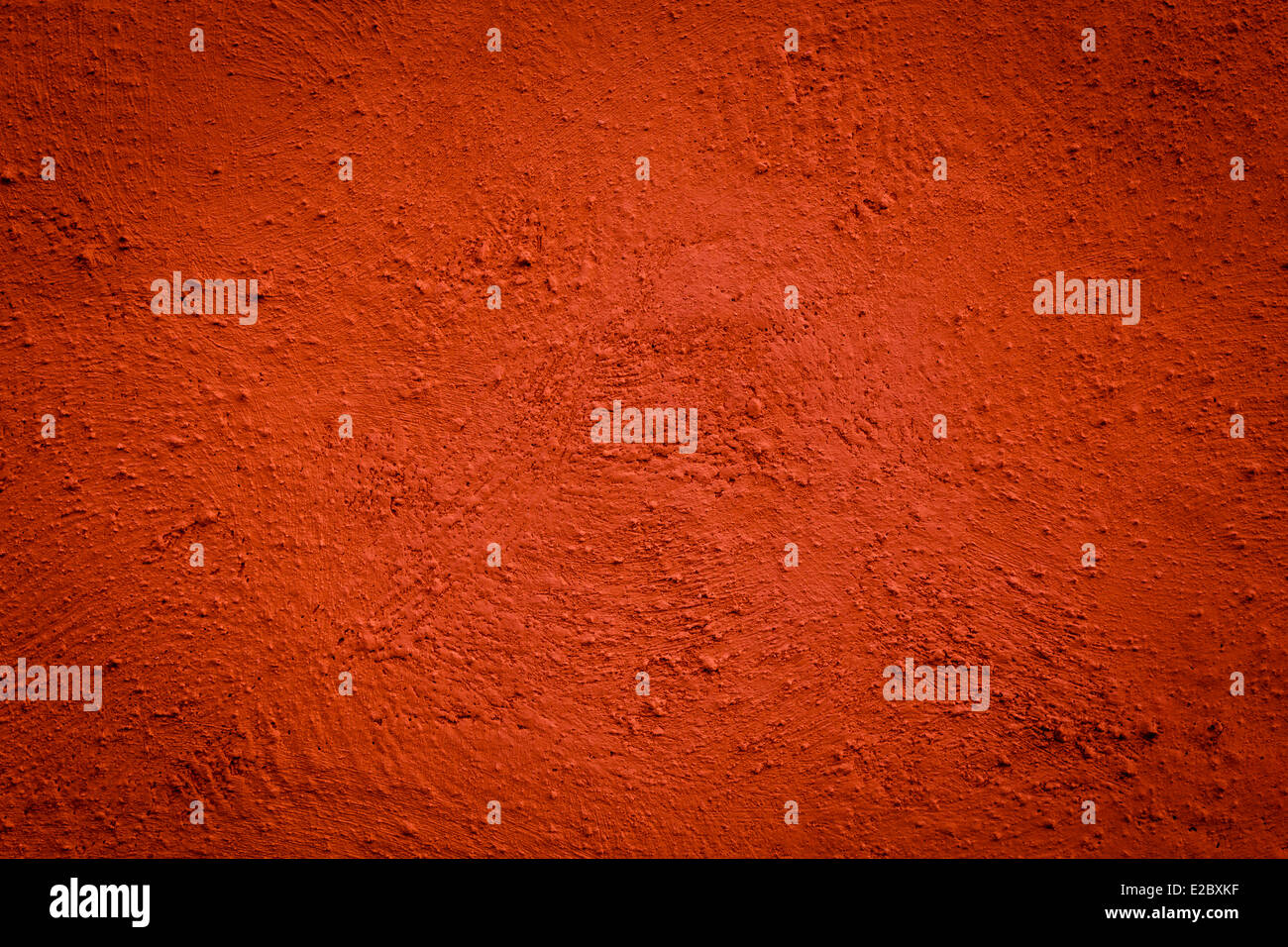 Red background wall texture with dark edges Stock Photo - Alamy
