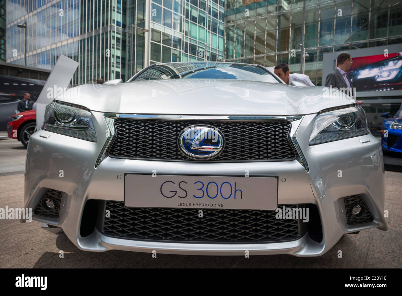 Full hybrid Lexus GS 300h at Canary Wharf Motorexpo 2014 Stock Photo ...