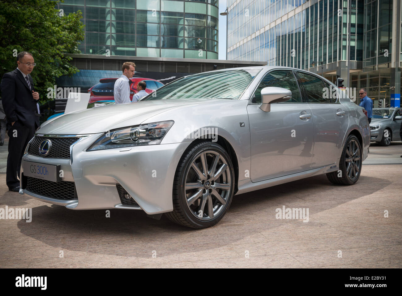 Full hybrid Lexus GS 300h at Canary Wharf Motorexpo 2014 Stock Photo ...