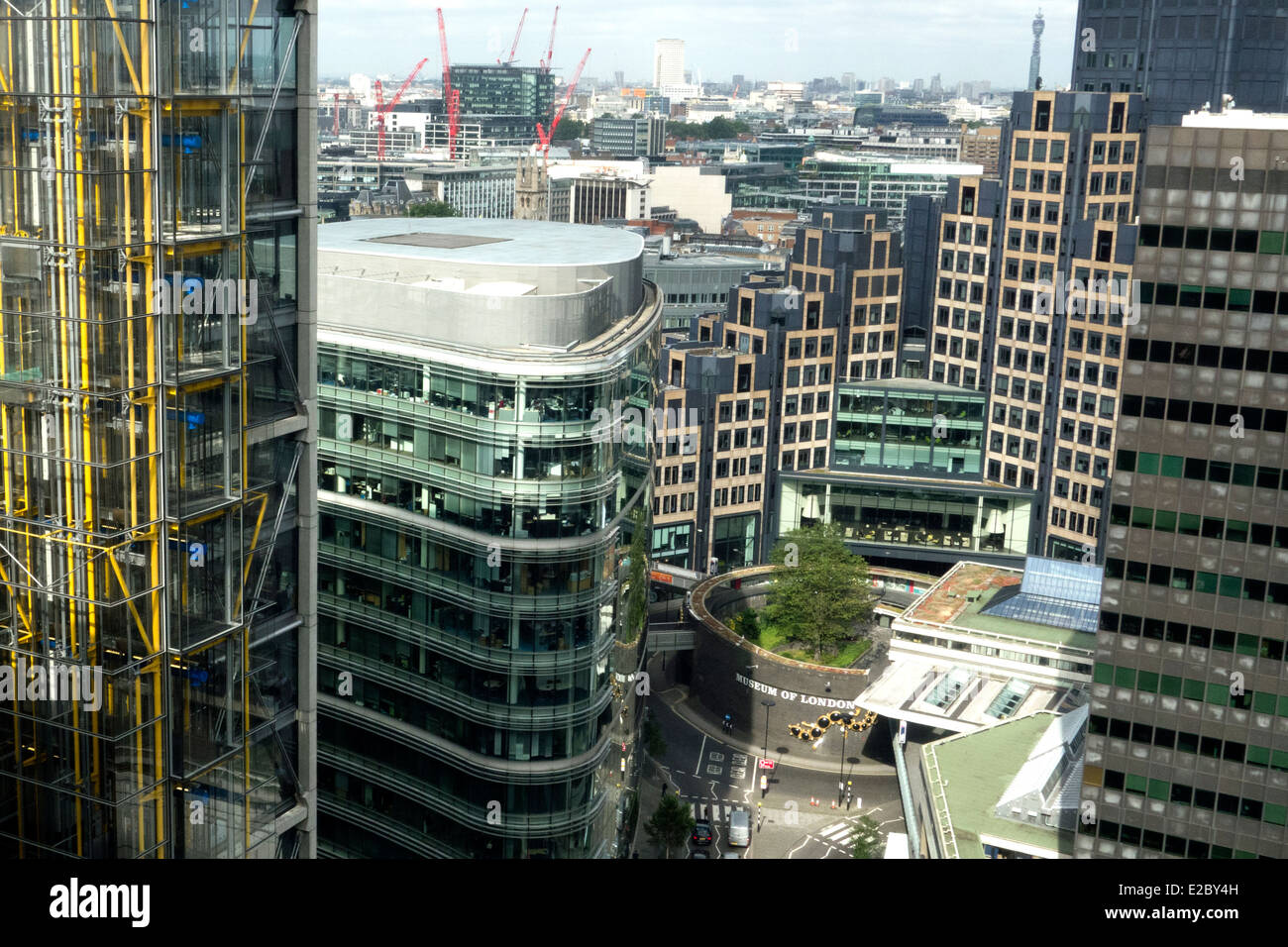 Office buildings in City of London, UK Photo: pixstory / Alamy Stock ...