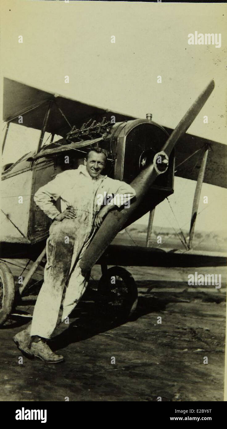 John Van der Linde, an influential figure in aviation, is featured in ...