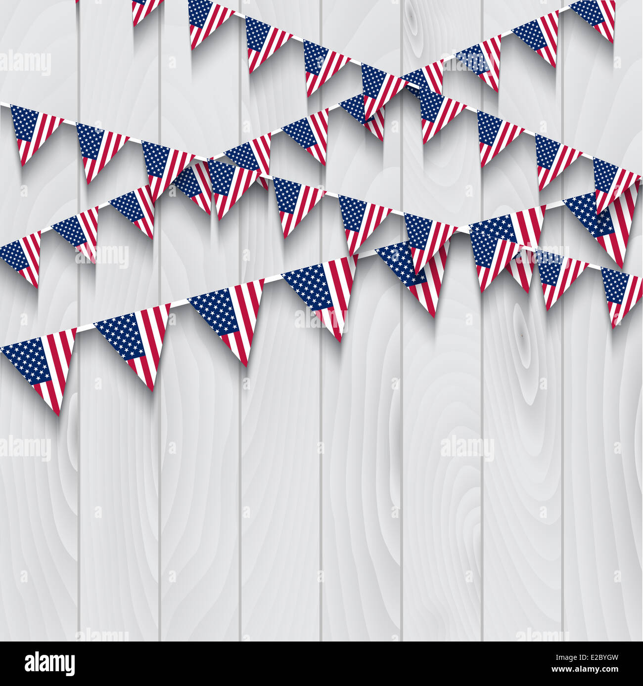 Bunting american flag hi-res stock photography and images - Alamy