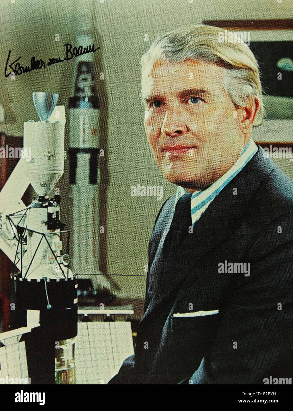 Wernher von Braun, a German-American aerospace engineer, was a pivotal ...