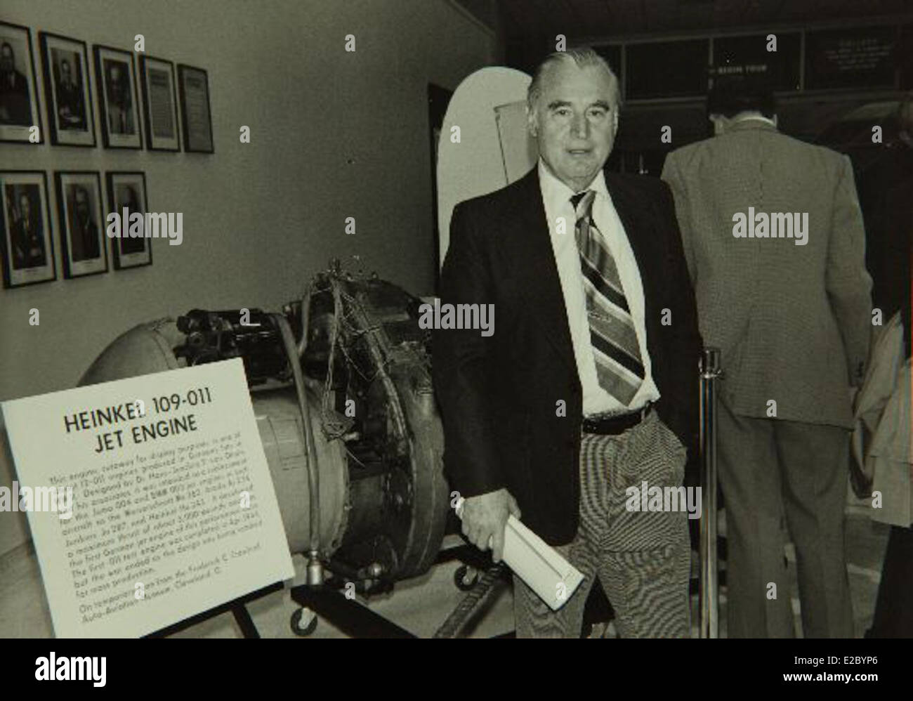 This image highlights Joachim Pabst von Ohain, a key innovator in jet ...