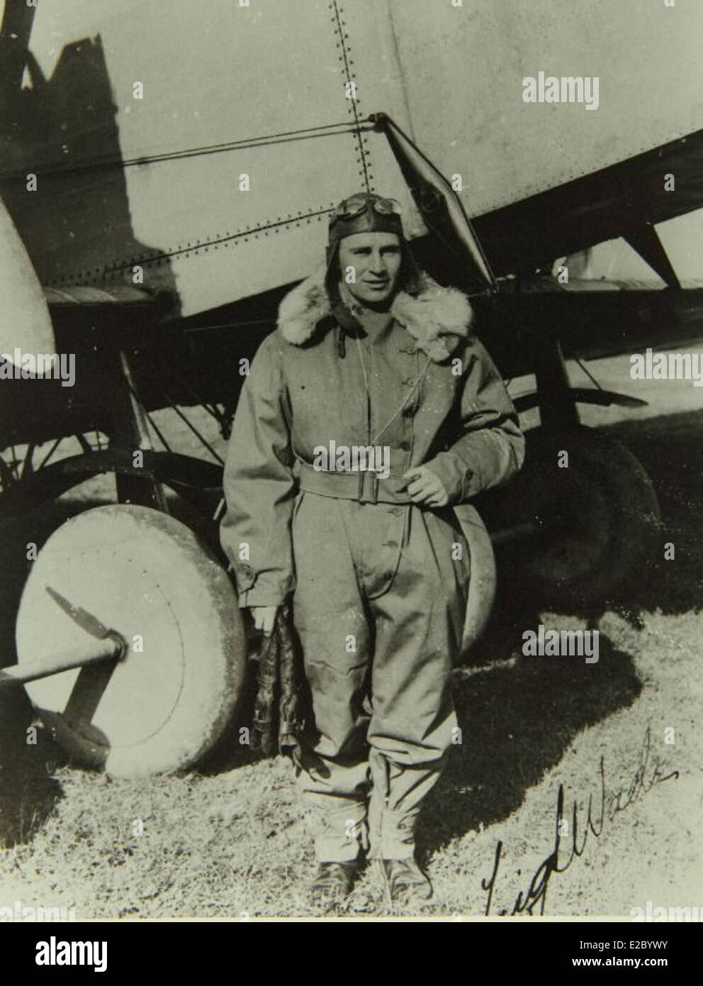 This photograph features Lieutenant Leigh Wade, a notable figure in ...