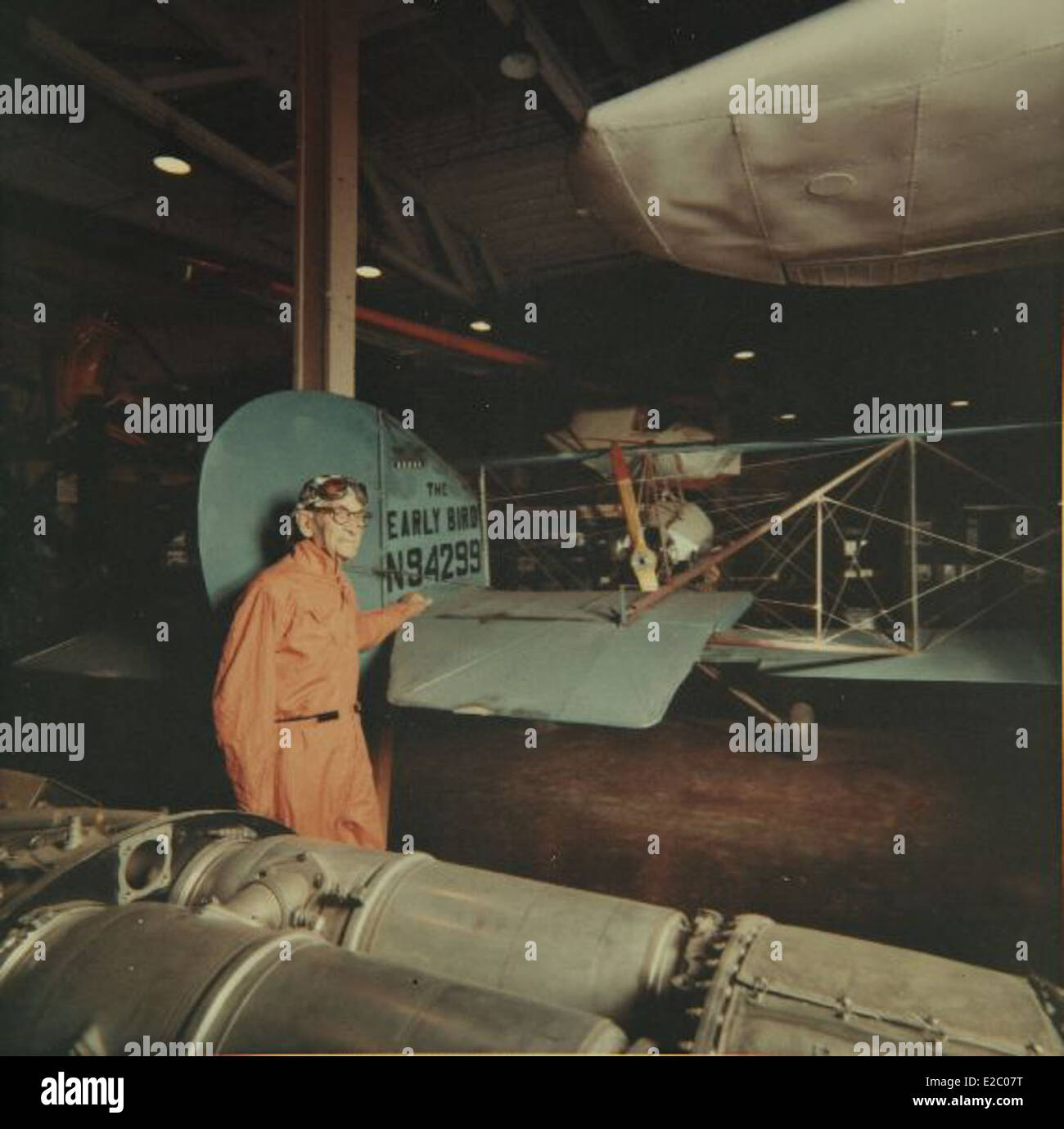 This image features Waldo Waterman, a pioneering figure in early ...