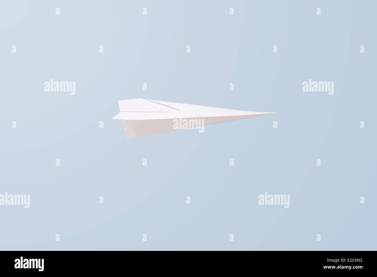Flying paper airplane abstract model hi-res stock photography and ...