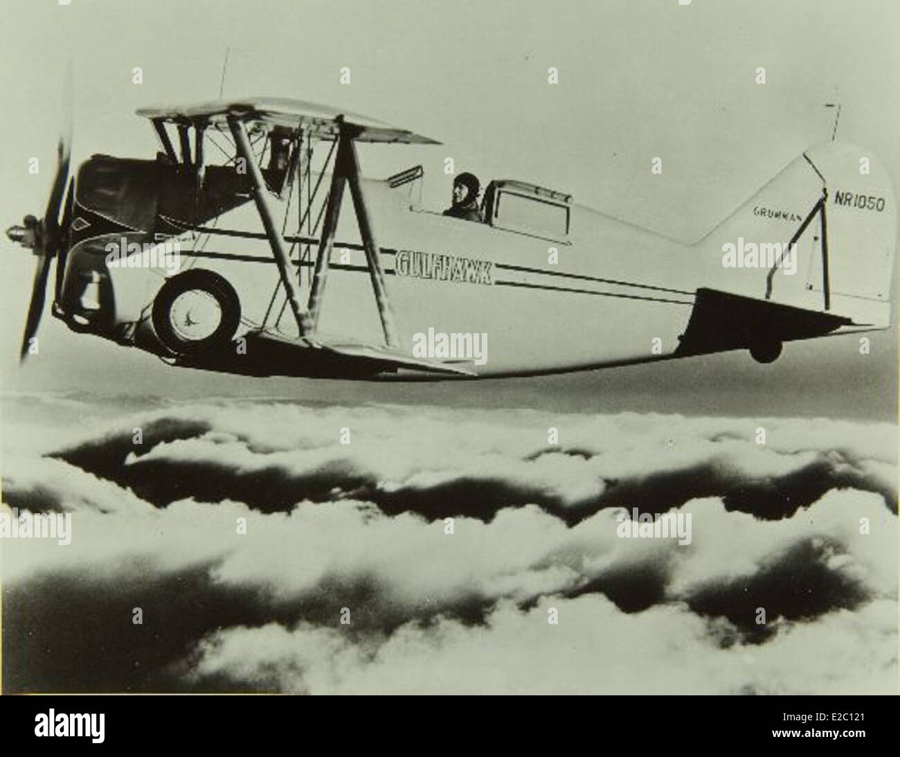The aircraft shown, a Grumman G-22 Gulfhawk II, was powered by a Wright ...