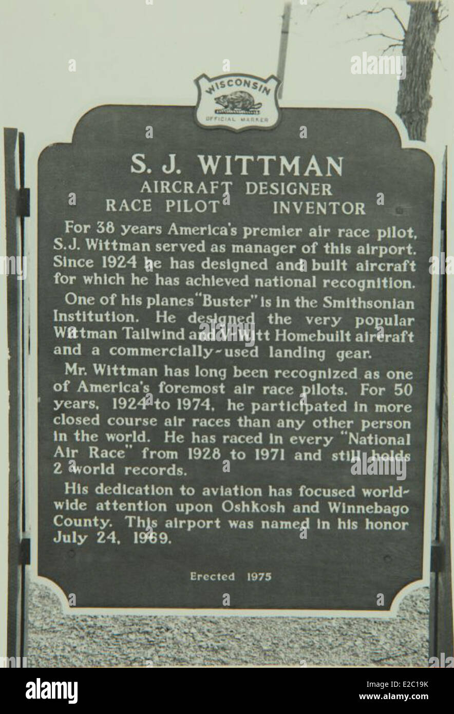 Steve Wittman was a pioneering American aviator, known for his ...