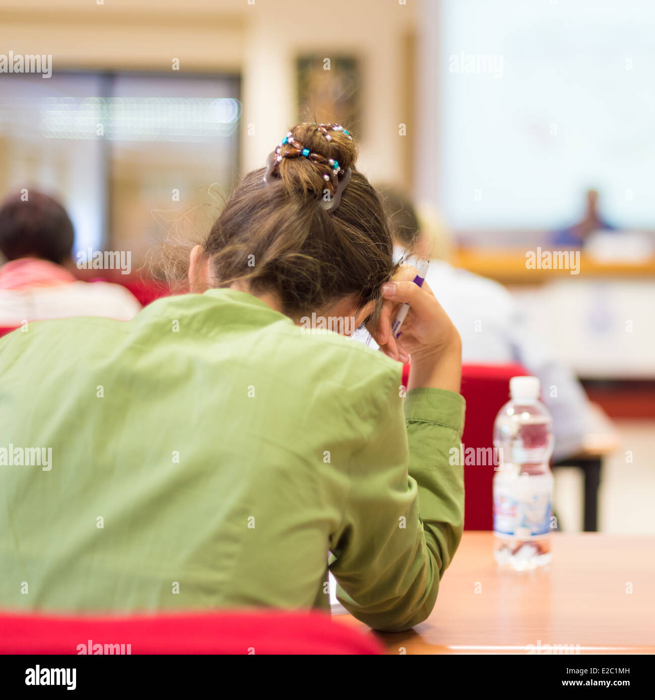 School exam room hi-res stock photography and images - Alamy