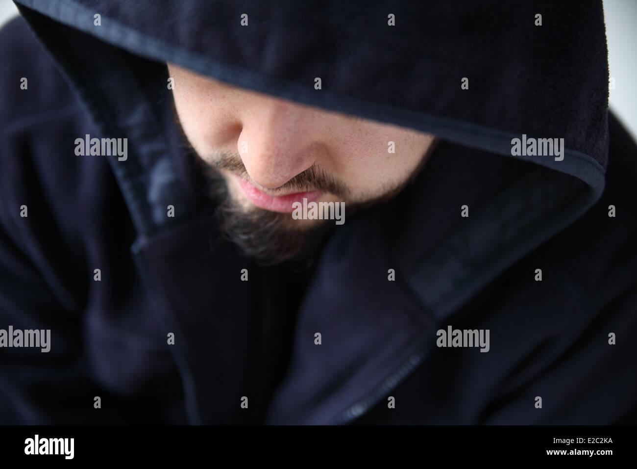Hoodie hood up hi-res stock photography and images - Alamy