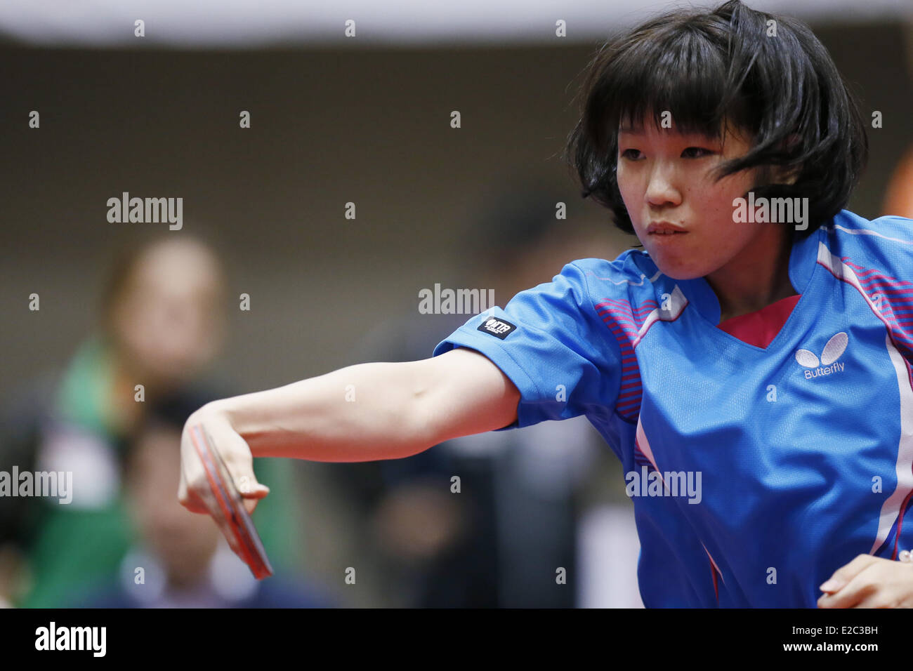 Yokohama Cultural Gymnasium, Kanagawa, Japan. 18th June, 2014. Misato Niwa, JUNE 18, 2014 ...