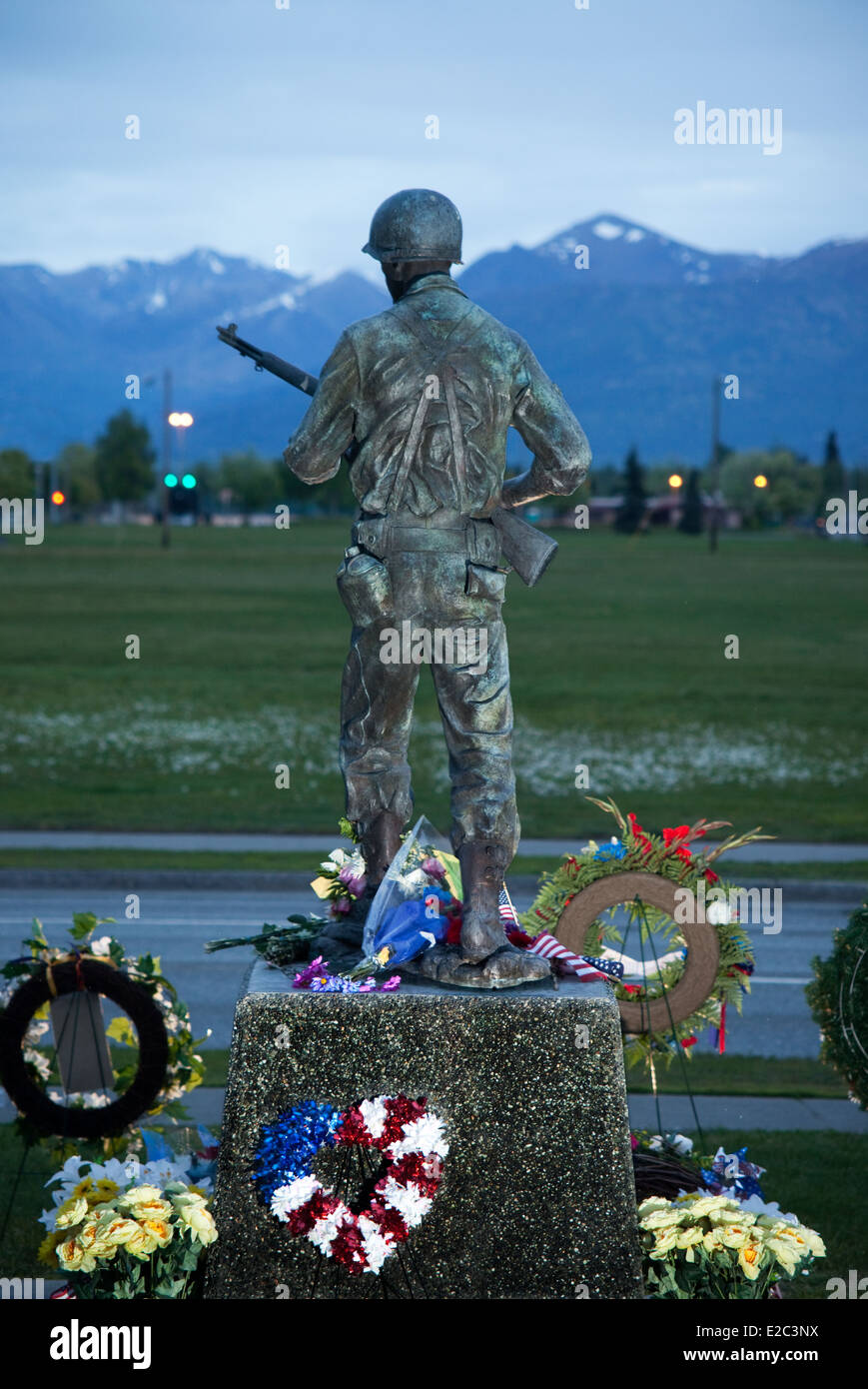 Memorial Day Celebration in Achorage, Alaska Stock Photo - Alamy