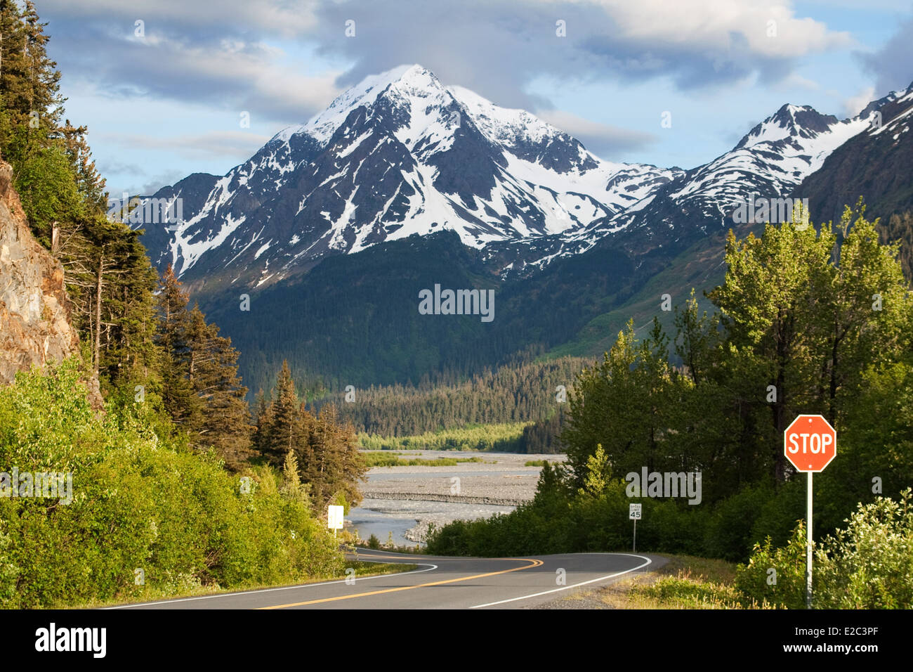 Highway view hi-res stock photography and images - Alamy