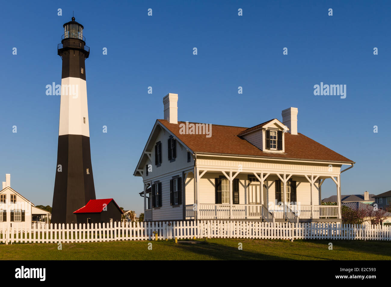 Tybee Island Lighthouse, Tybee Island, Georgia Stock Photo - Alamy