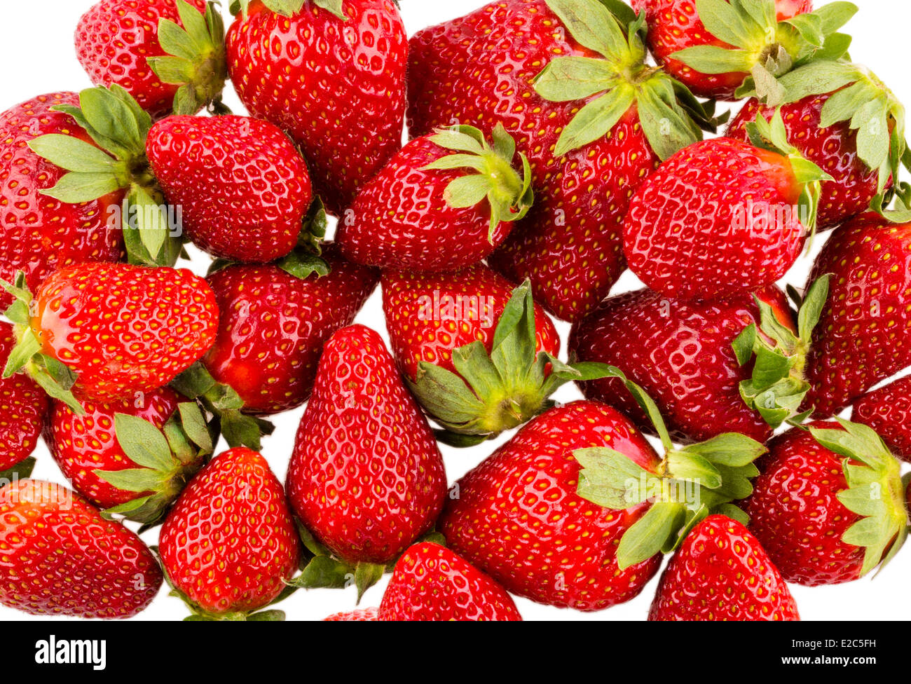 Fresh strawberry - background Stock Photo - Alamy