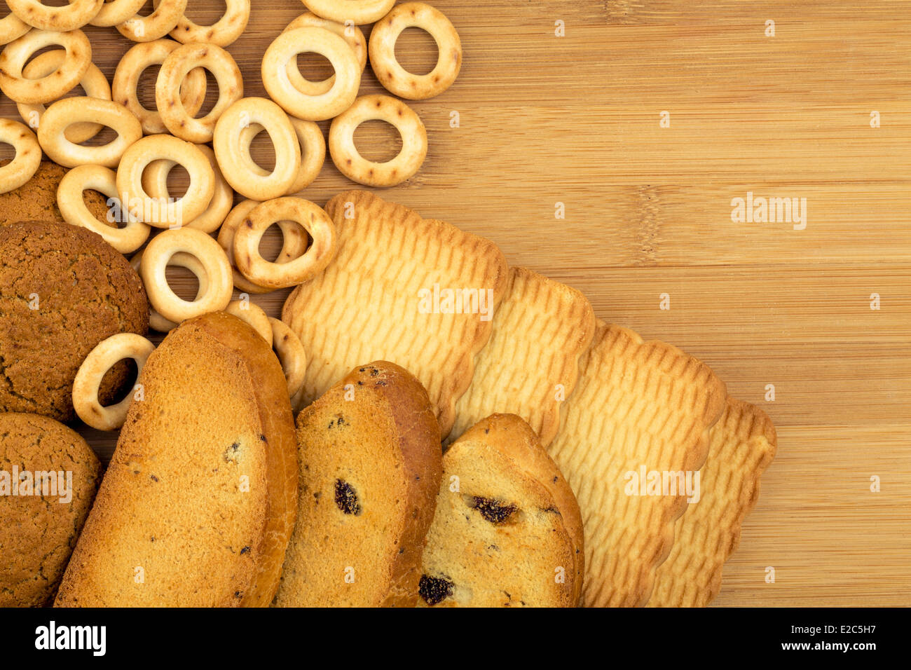 Different cookies hi-res stock photography and images - Alamy