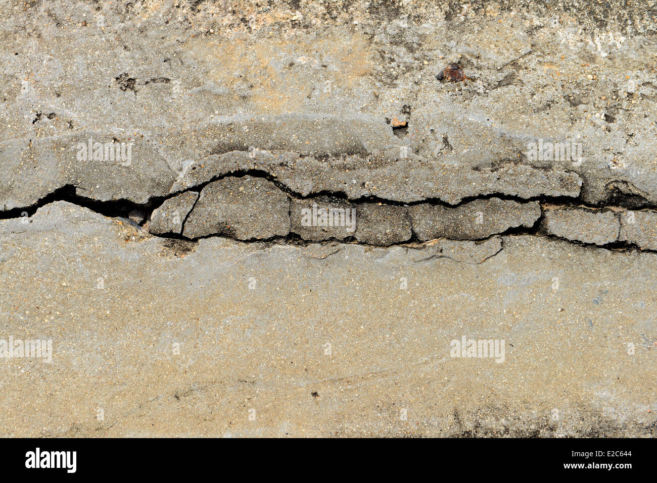 Composition of cracked concrete texture closeup background Stock Photo ...