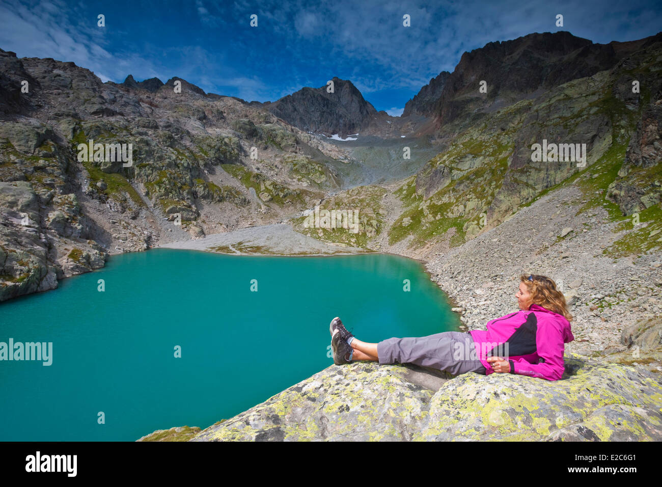 Reserve naturelle des aiguilles rouges hi-res stock photography and ...