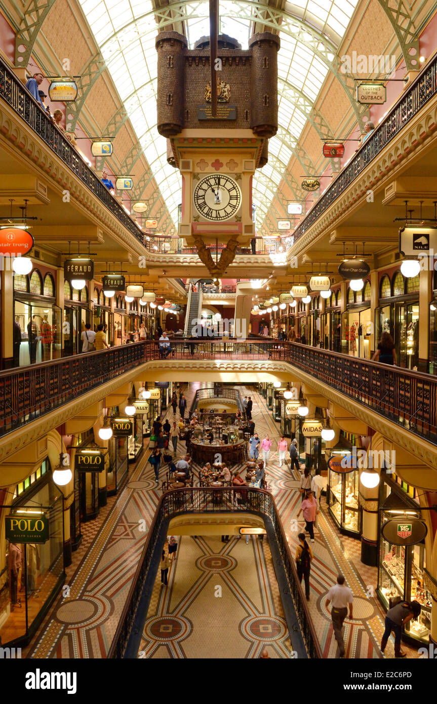 Australia, New South Wales, Sydney, George Street, Queen Victoria ...