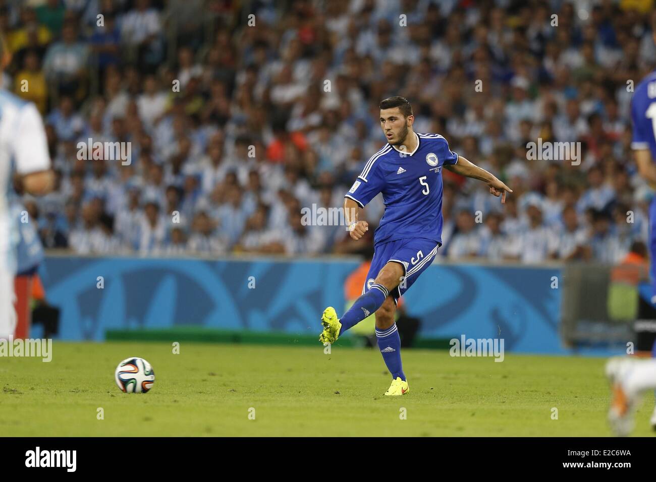 Rio de Janeiro, Brazil. 15th June, 2014. Sead Kolasinac (BIH) Football ...