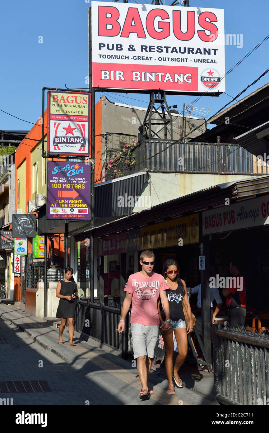 Kuta streets hi-res stock photography and images - Alamy